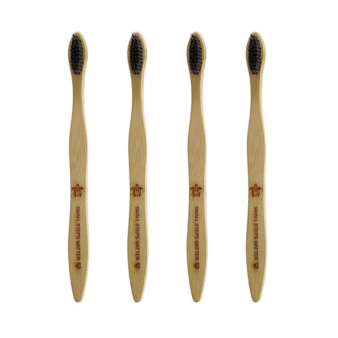 Buy Bamboo Toothbrush- Pack of 4 Online - Gift Indeed