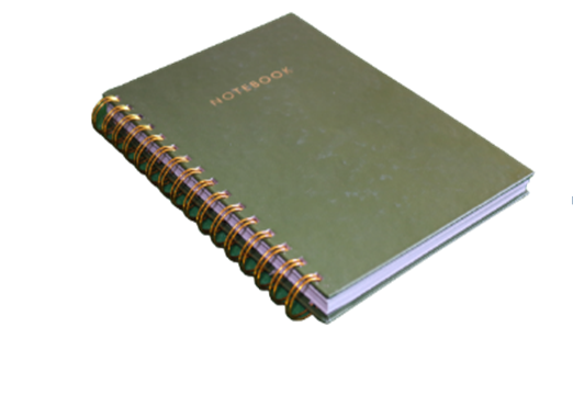 Buy Golden Wiro Notebook Online - Gift Indeed