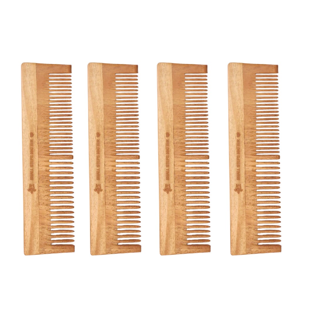 Buy Neem Wood Comb - Mixed Combo Pack Online - Gift Indeed