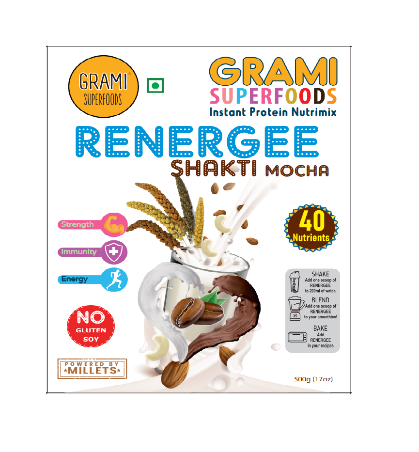 Buy Renergee instant mocha Nutrimix -500G Online - Gift Indeed